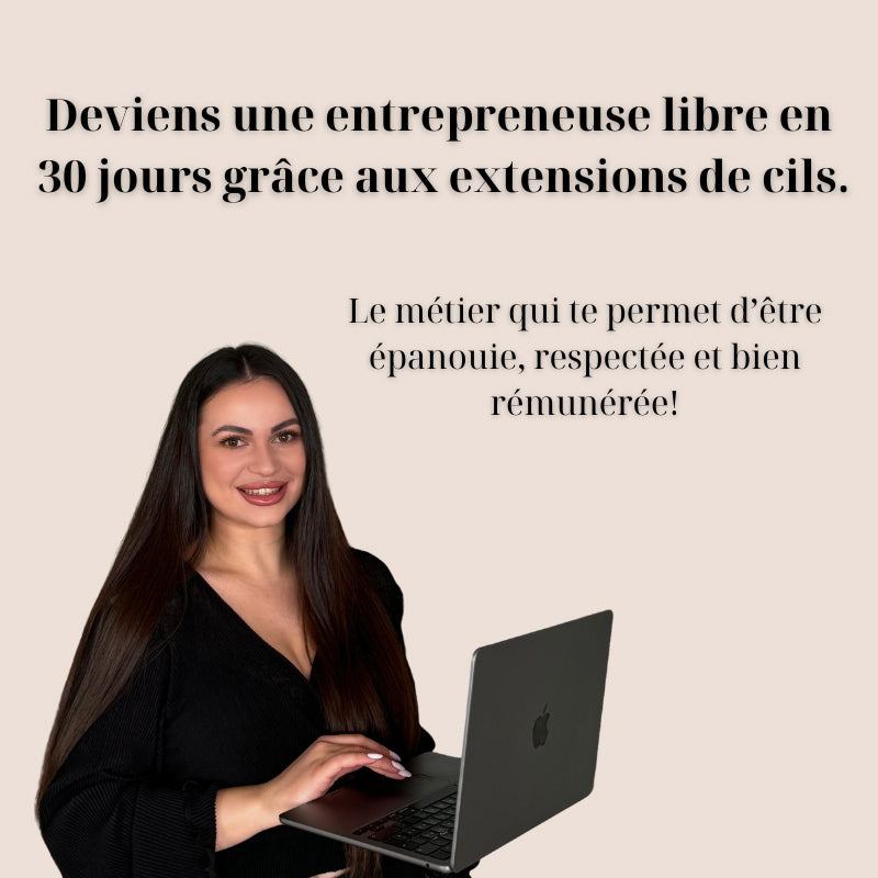 Formation complète en extensions de cils en ligne : Technique Cil par